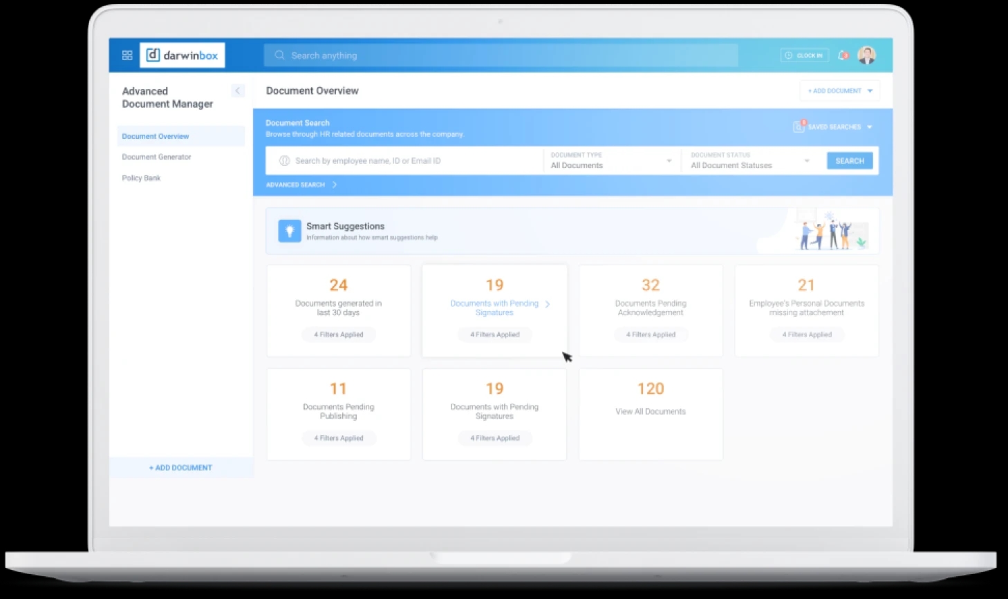 Darwinbox - Employee Documents Software | Employee Service Platform